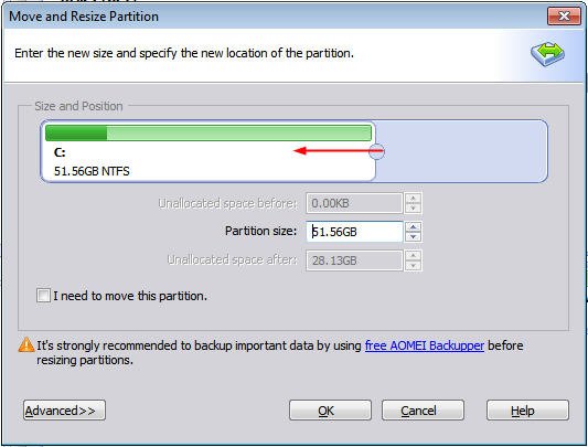 Use Gparted Windows 7 Partition Software To Resize Partition
