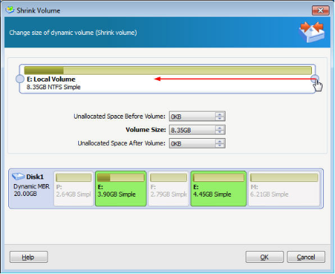 Some volumes will be lost after converting dynamic disk to basic