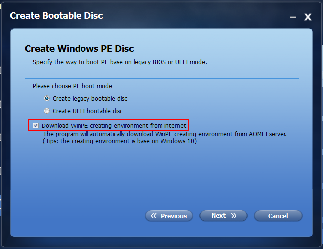 The WinPE Bootable Media Cannot Recognize Some Devices
