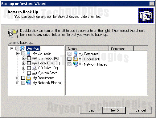 How to Backup and Restore Files with NT Backup Windows Server 2012