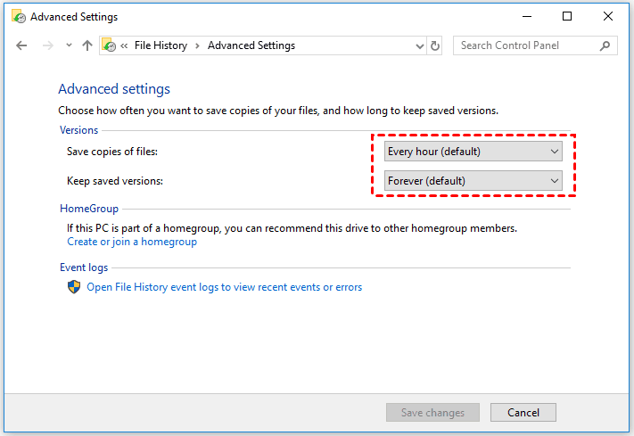 How to Resolve File History Element Not Found Error Quickly