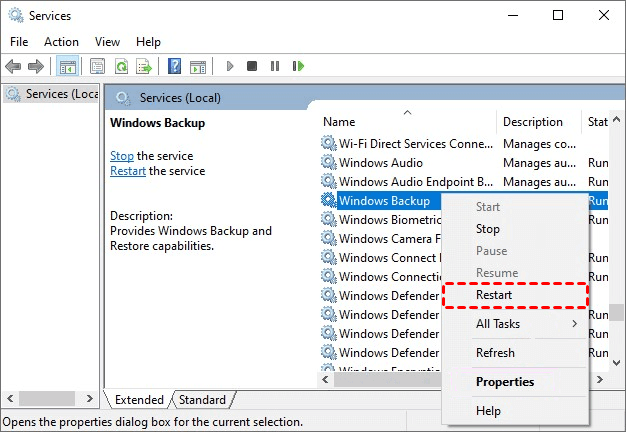 [Fixed] The Backup Disk Image Could Not Be Created