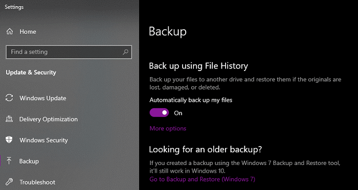 Address Windows 10 Backup Not Backing Up All Files Issue