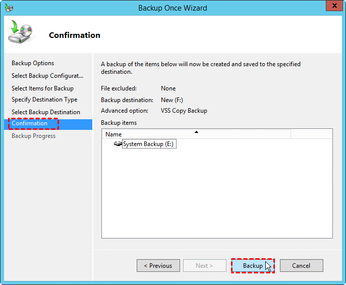 [Detailed Steps] Windows Server Backup: Install, Backup and Restore