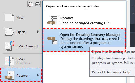 AutoCAD File Recovery: How to Recover Deleted AutoCAD Files
