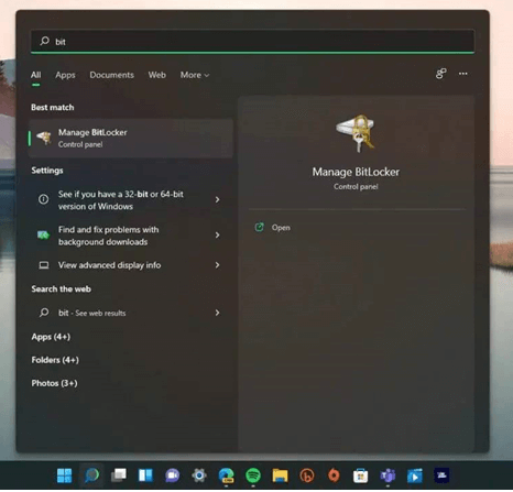 How to Quickly Encrypt Hard Drive in Windows 11