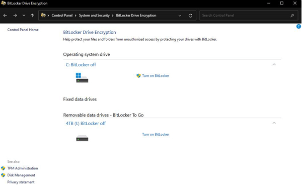 How to Quickly Encrypt Hard Drive in Windows 11