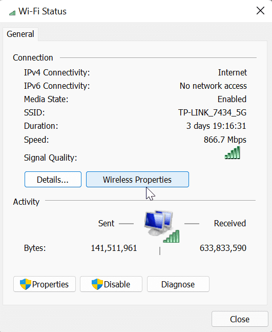 How to Query Wi-Fi Password in Windows 11